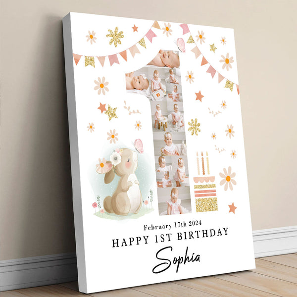 First Birthday Welcome Sign - Personalized Baby Welcome Sign - Welcome ...